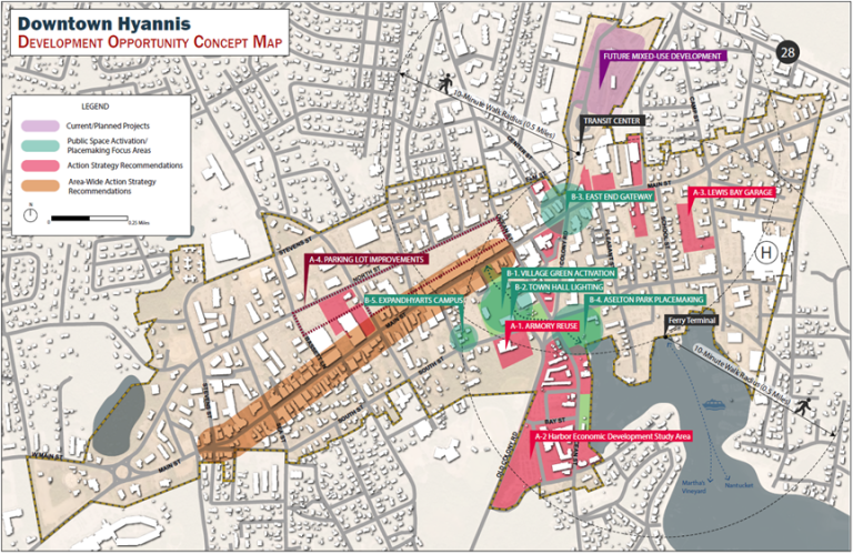 Developing an Action Strategy for Downtown Hyannis, MA